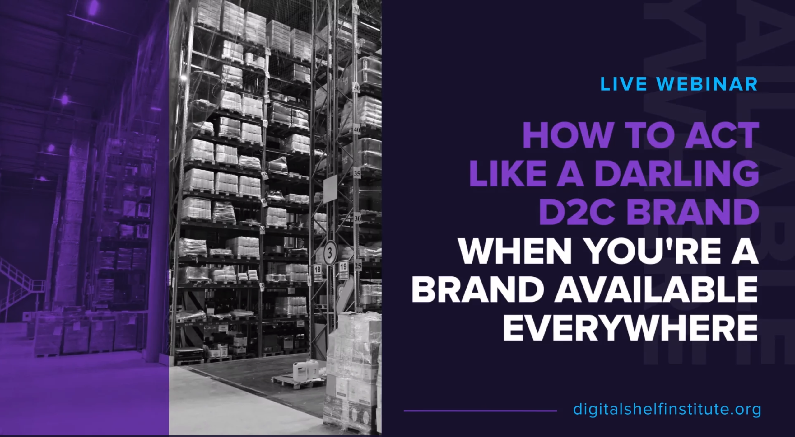 How to Act Like a Darling D2C Brand When You're a Brand Available ...