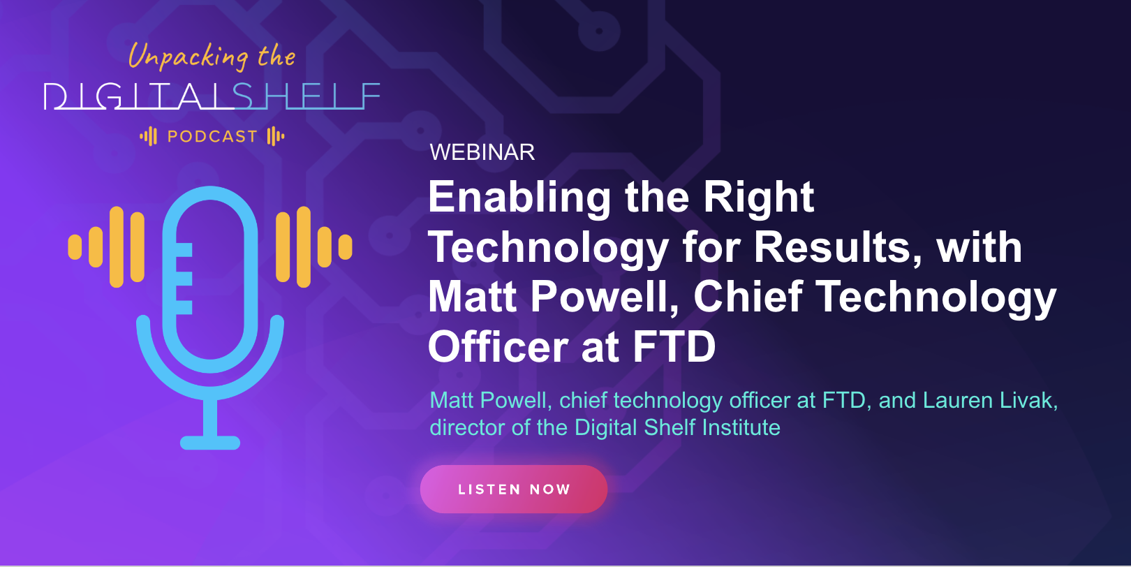 Webinar: Enabling the Right Technology for Results, with Matt Powell ...